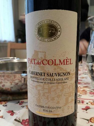 Pat del Colmel Cabernet Sauvignon Montello e Colli Asolani | Vivino US