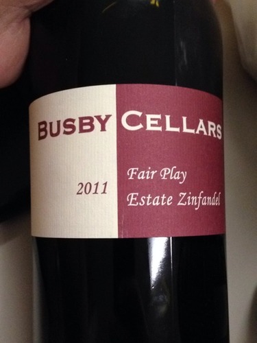 Busby Cellars Estate Zinfandel | Vivino US