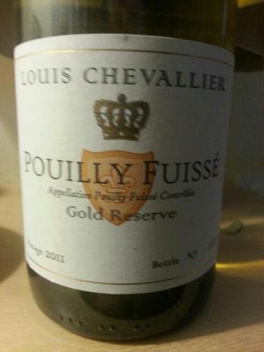 Louis Chevallier Gold Reserve Pouilly Fuissé | Vivino US