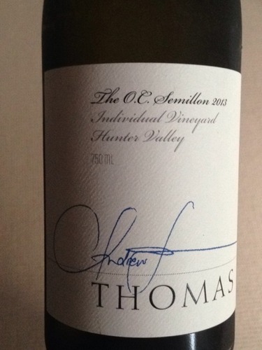Thomas Individual Vineyard The O.C. Semillon | Vivino US