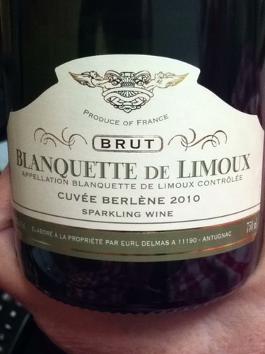Domaine Delmas Cuvée Berlène Blanquette de Limoux Brut | Vivino US