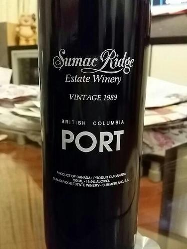 Sumac Ridge Estate British Columbia Port | Vivino Australia