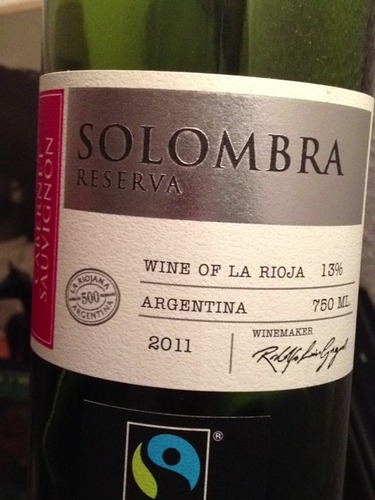 Solombra Reserva Cabernet Sauvignon | Vivino US