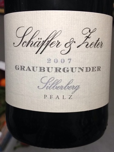 Schaffer & Zeter Silberberg Grauburgunder | Vivino US