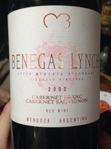 Benegas Benegas Lynch (Libertad Estate Vineyard) Cabernet Franc ...