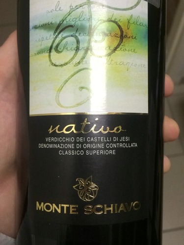 Monte Schiavo Nativo Verdicchio dei Castelli di Jesi Classico Superiore ...