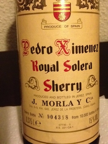 J.Morla Pedro Ximenez Sherry Royal Solera | Vivino US