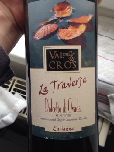 2015 Cavanna Val del Cros La Traversa Dolcetto di Ovada Superiore ...