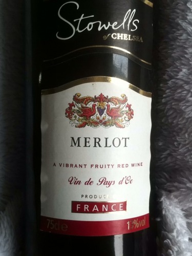 Stowells Of Chelsea Vin De Pays Merlot | Vivino US