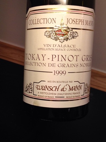 Wunsch et Mann Collection Joseph Mann Selection de Grains Nobles Tokay ...