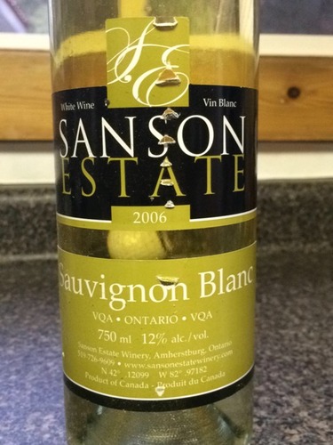 Sanson Estate Winery Ontario Blanc Sauvignon Blanc | Vivino US