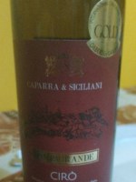 Caparra & Siciliani Timpagrande Cirò Classico Superiore Riserva | Vivino US