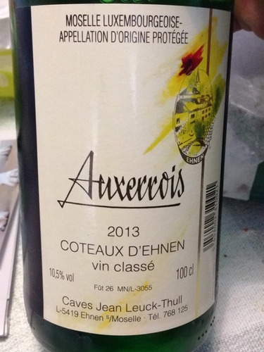 Caves Jean Leuck-Thull Coteaux d'Ehnen Vin Classe Auxerrois | Vivino