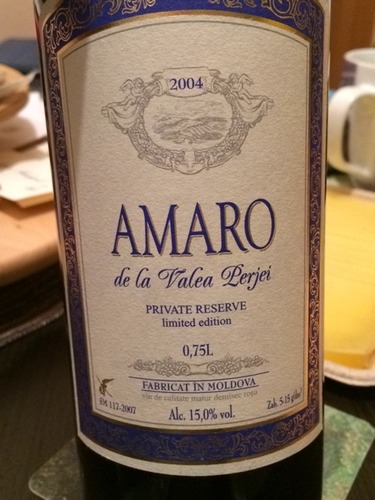 Acorex Wine Holding Amaro de La Valea Perjei Private Reserve Limited ...