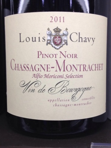 Louis Chavy Alfio Moriconi Selection Pinot Noir Chassagne-Montrachet ...