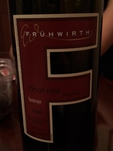 Frühwirth Reserve Pinot Noir | Vivino US