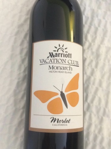 Marriott California Vacation Club Monarch Merlot | Vivino US