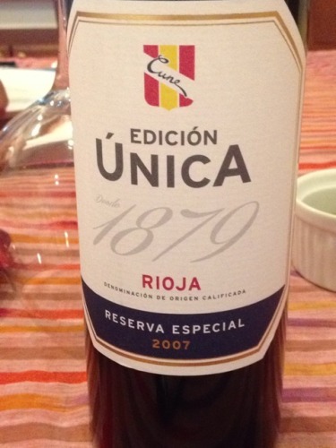 Cune (CVNE) Edicion Unica (Desde 1879) Reserva Especial | Vivino US