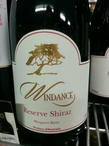 Windance Reserve Shiraz | Vivino English