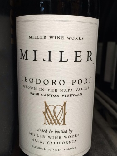 Miller Wine Works Sage Canyon Vineyard Teodoro Port | Vivino US