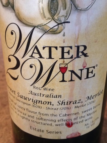 Water 2 Wine Cabernet Sauvignon - Shiraz - Merlot | Vivino US