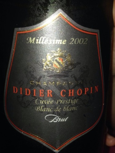 Didier Chopin Cuvée Prestige Blanc de Blancs Brut Champagne | Vivino ...
