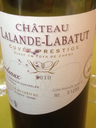 2010 Château Lalande-Labatut Cuvée Prestige Bordeaux | Vivino US
