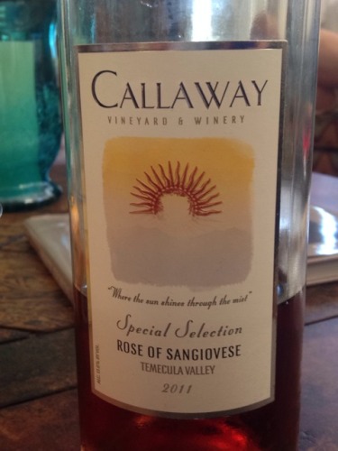 Callaway Special Selection Rose Of Sangiovese | Vivino English