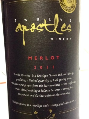 Twelve Apostles Twelve Merlot | Vivino US