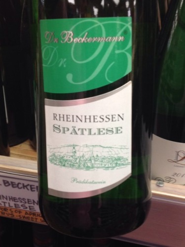 Dr. Beckermann Spätlese | Vivino English