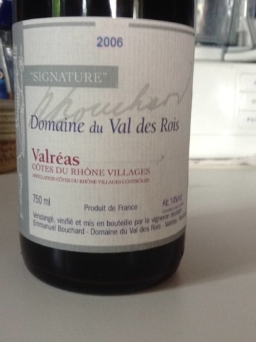 Domaine du Val des Rois Signature Côtes-du-Rhône-Villages 'Valréas ...