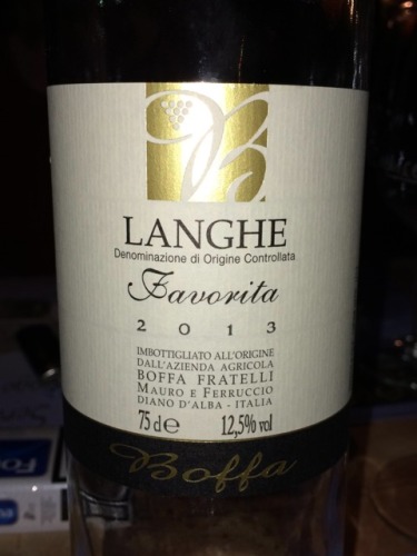 Boffa Fratelli Langhe Favorita | Vivino US