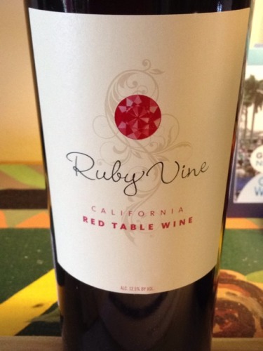 Ruby Vine California Table Red
