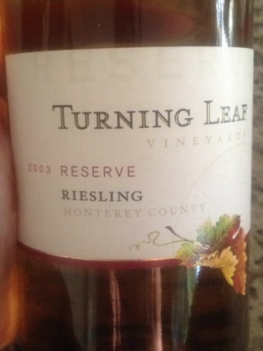 Turning Leaf Reserve Riesling | Vivino US
