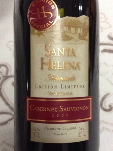 Viña Santa Helena Reservado Edición Limitada Cabernet Sauvignon | Vivino US