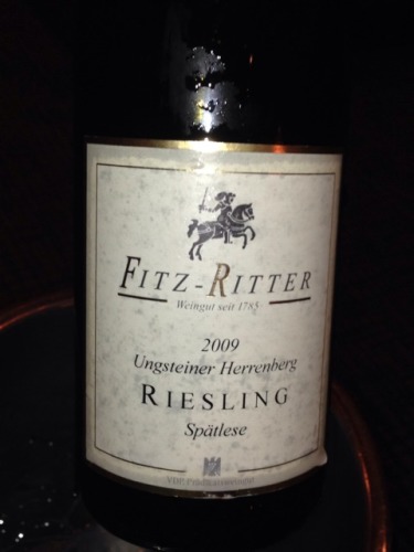 Fitz-Ritter Ungstein Riesling Spätlese | Vivino US