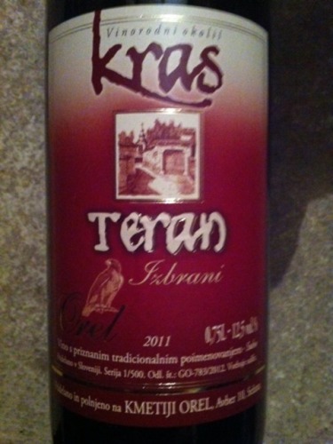 Vinska klet Orel Kras Teran | Vivino US