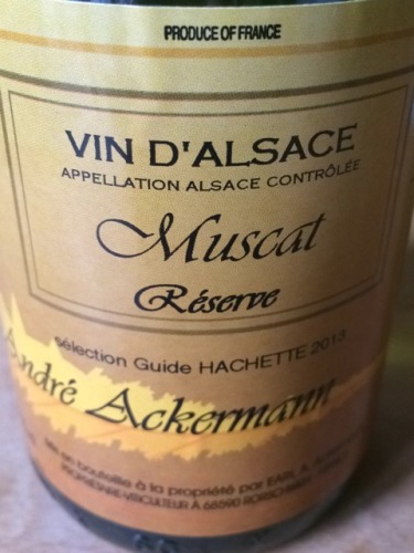 André Ackermann Réserve Muscat | Vivino US