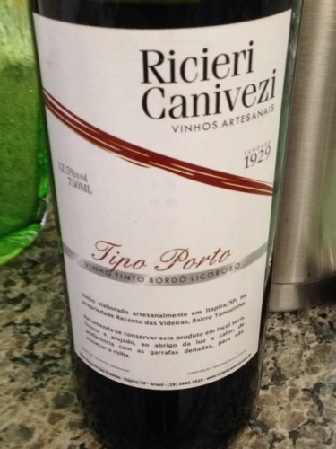 Ricieri Canivezi Artesannais Tipo Porto Tinto Bordó Licoroso | Vivino US