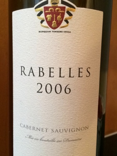 2006 Famille Dyson Rabelles Cabernet Sauvignon | Vivino US
