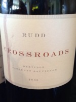 Rudd Crossroads Cabernet Sauvignon | Vivino