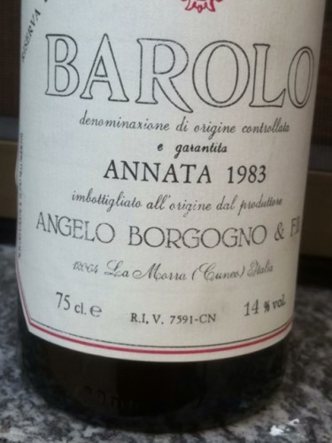 1983 Angelo Borgogno & F.lli Barolo | Vivino US
