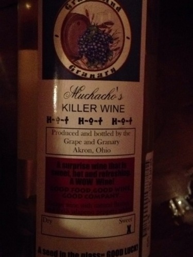 Grape and Granary Ohio Killer Muchacho's | Vivino US