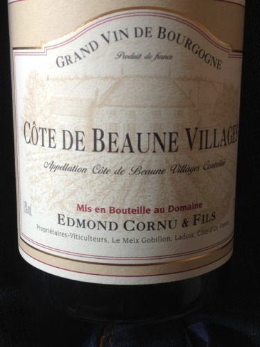 Domaine Edmond Cornu & Fils Côte de Beaune Villages | Vivino France