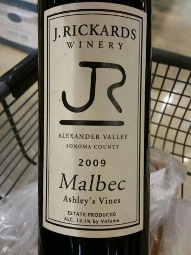 J. Rickards Ashley's Malbec | Vivino Australia