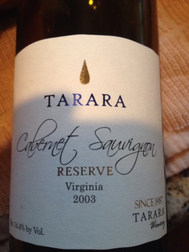 Tarara Winery Reserve Cabernet Sauvignon | Vivino US