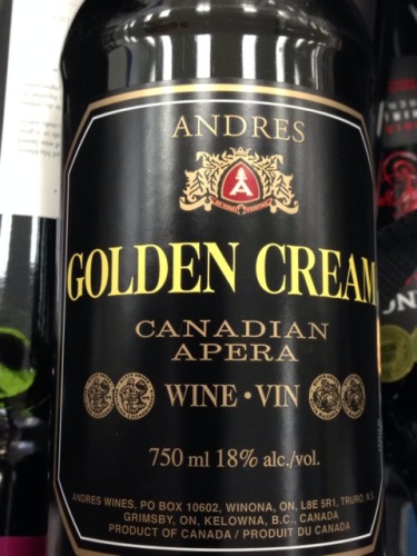 Andres Golden Cream Canadian Apera | Vivino US