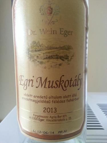 Dr. Wein Eger Egri Muskotály | Vivino Brasil