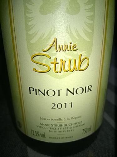 Annie Strub-Buchholz Pinot Noir | Vivino US