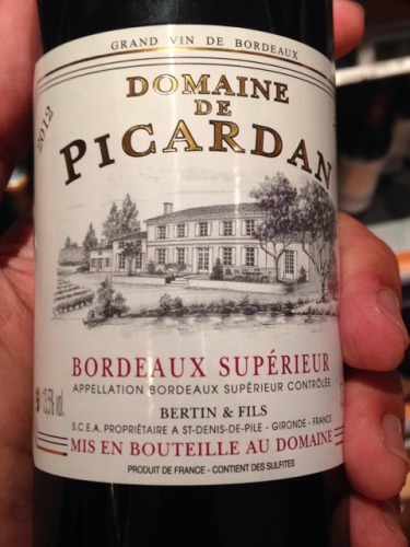 1990 Bertin & Fils Domaine de Picardan Bordeaux Supérieur | Vivino US
